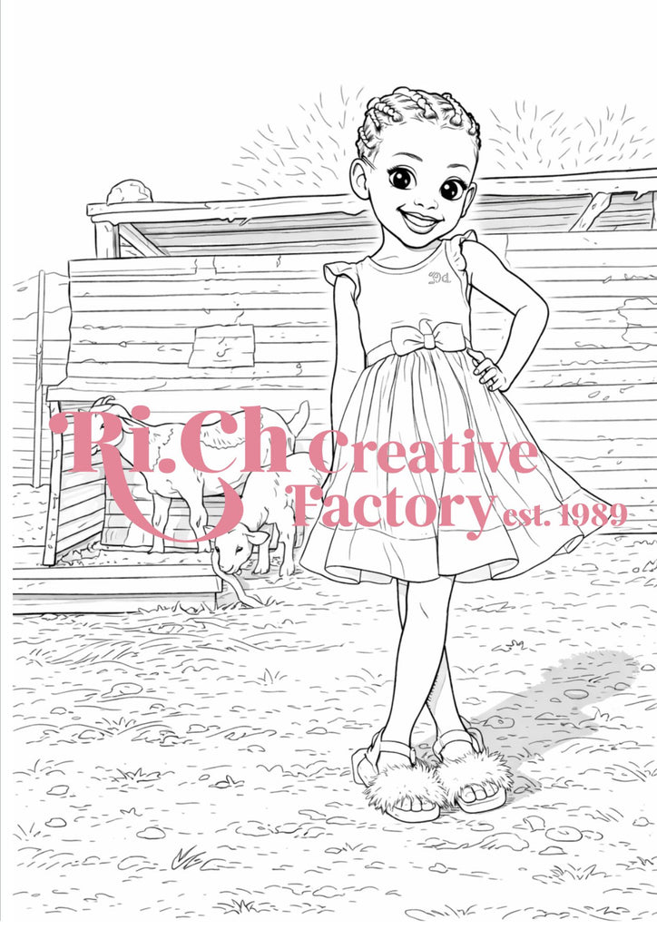 🌈 My Life, In Colour (kids colouring book) 14 working days – Ri.Ch Factory